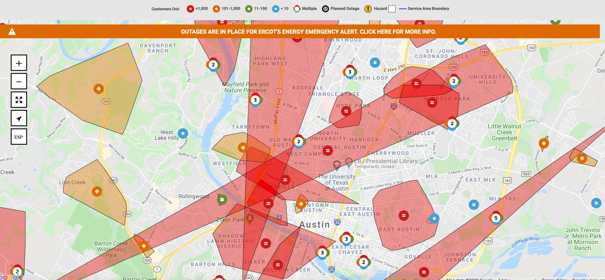 Texas power outage and the lack of information – Andrew Dillon, PhD