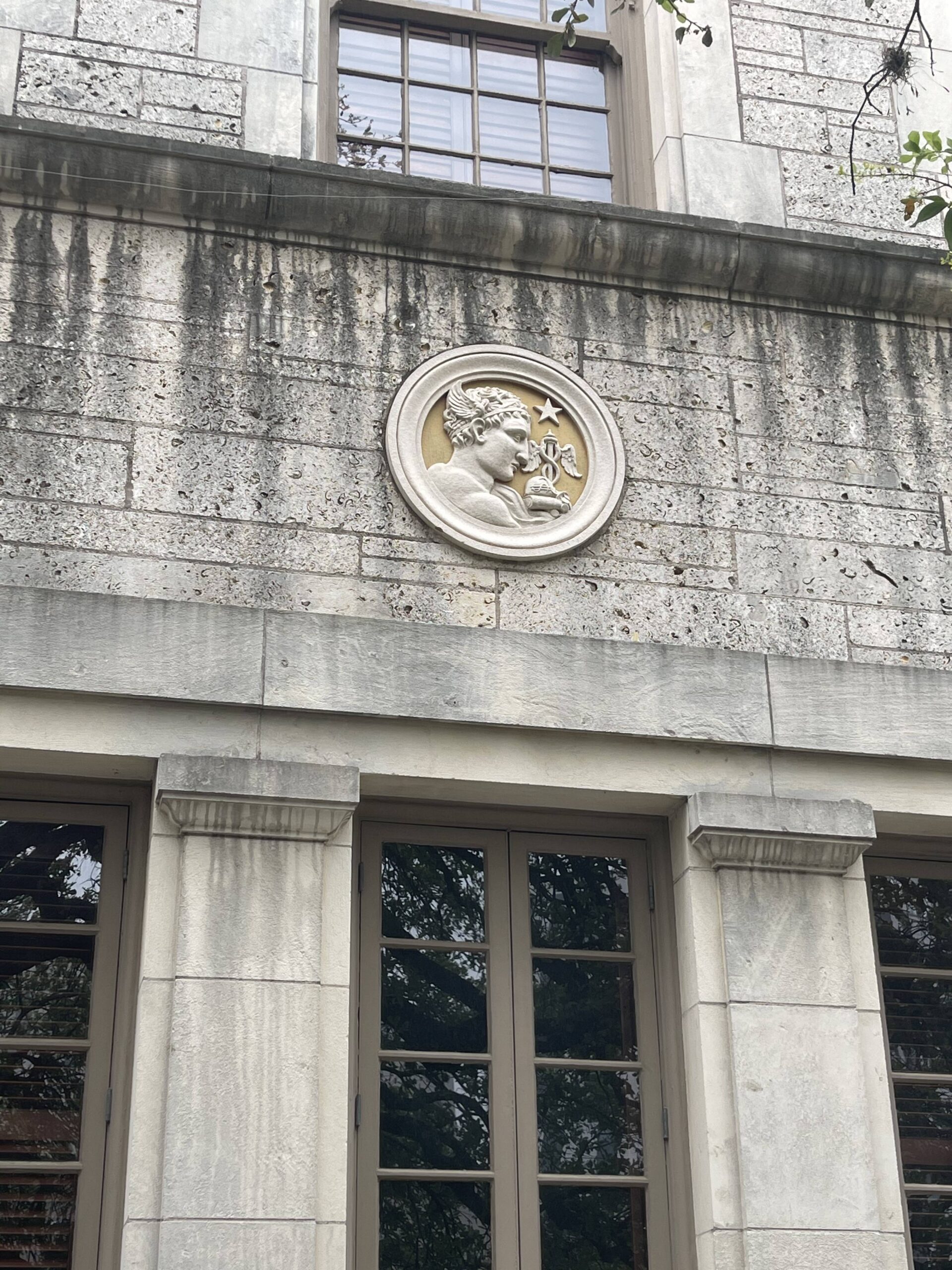 Hermes Medallion | Greek and Roman Myth on UT Campus