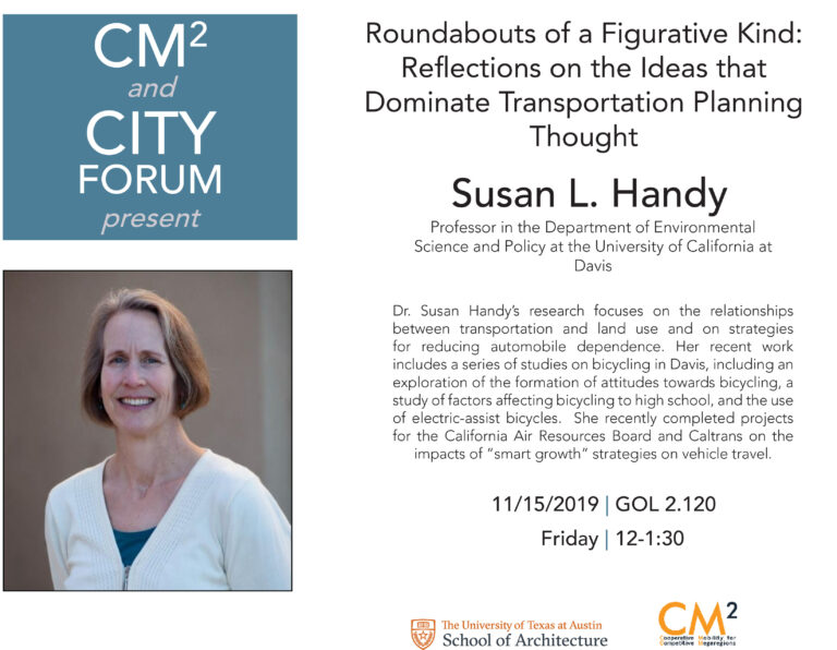 City Forum with Susan Handy