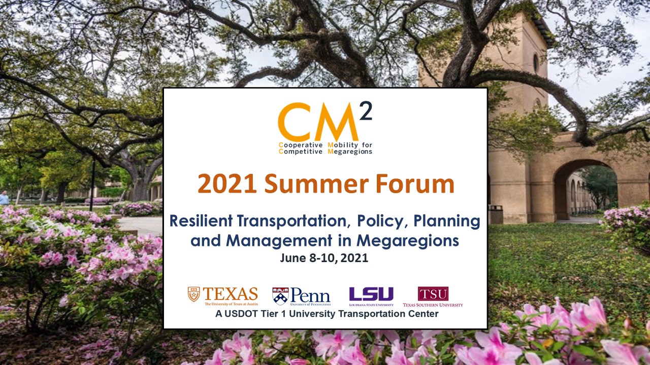 CM2 2021 Summer Forum: June 8-10,2021