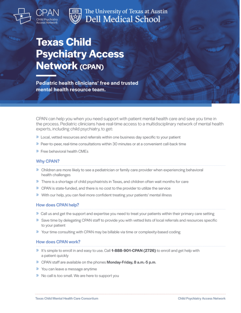 CPAN/PeriPAN 2024 Update: Resources General CPAN – CPAN – Dell Medical School – Public Dashboard