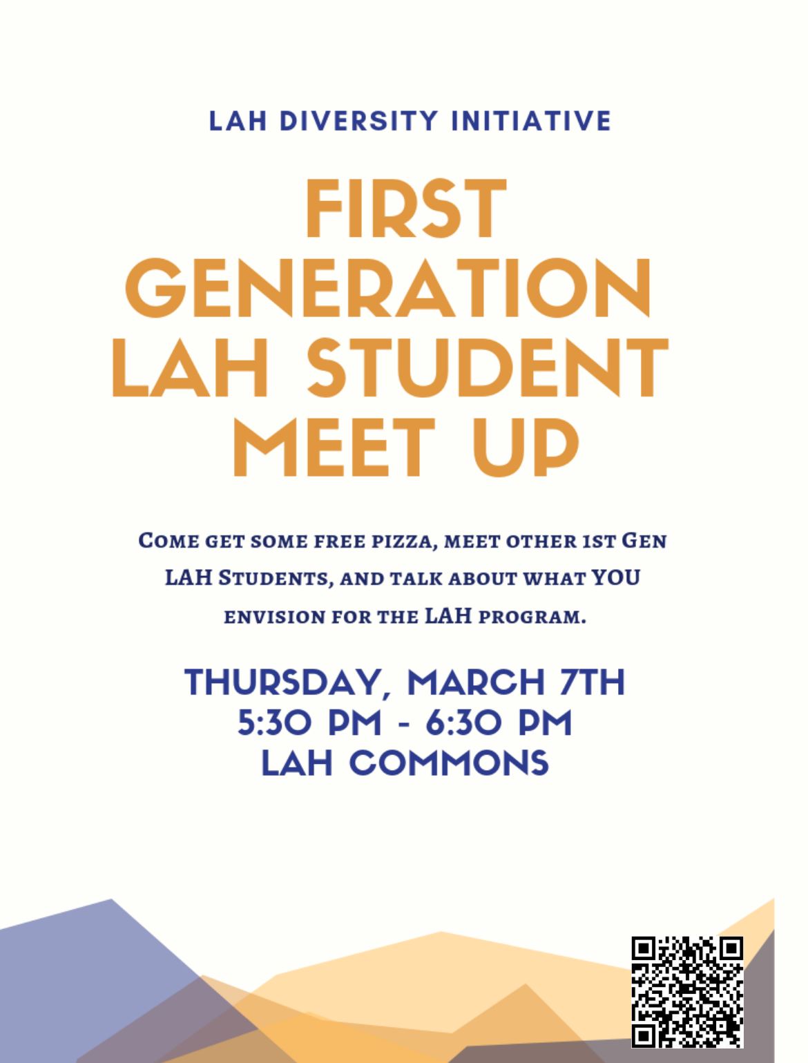 First-Generation Student Meet Up | THE LAH HERALD