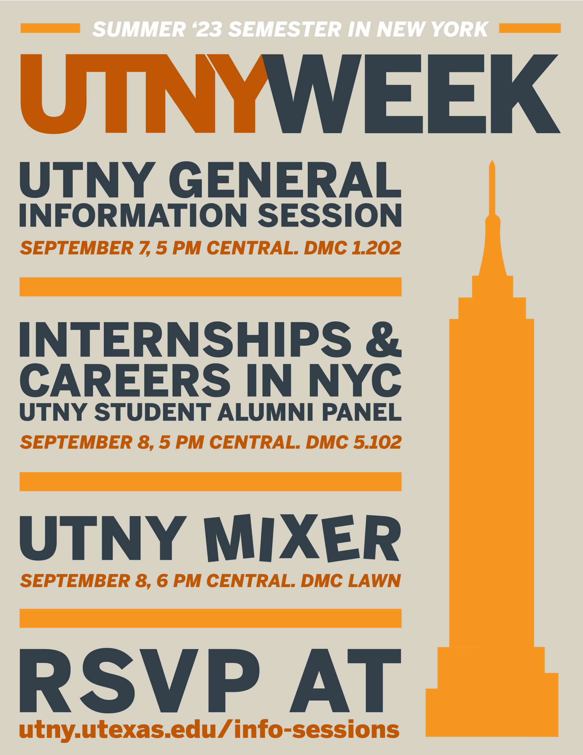 UTNY Summer 2023 Application Deadline & Upcoming Info. Sessions | THE ...