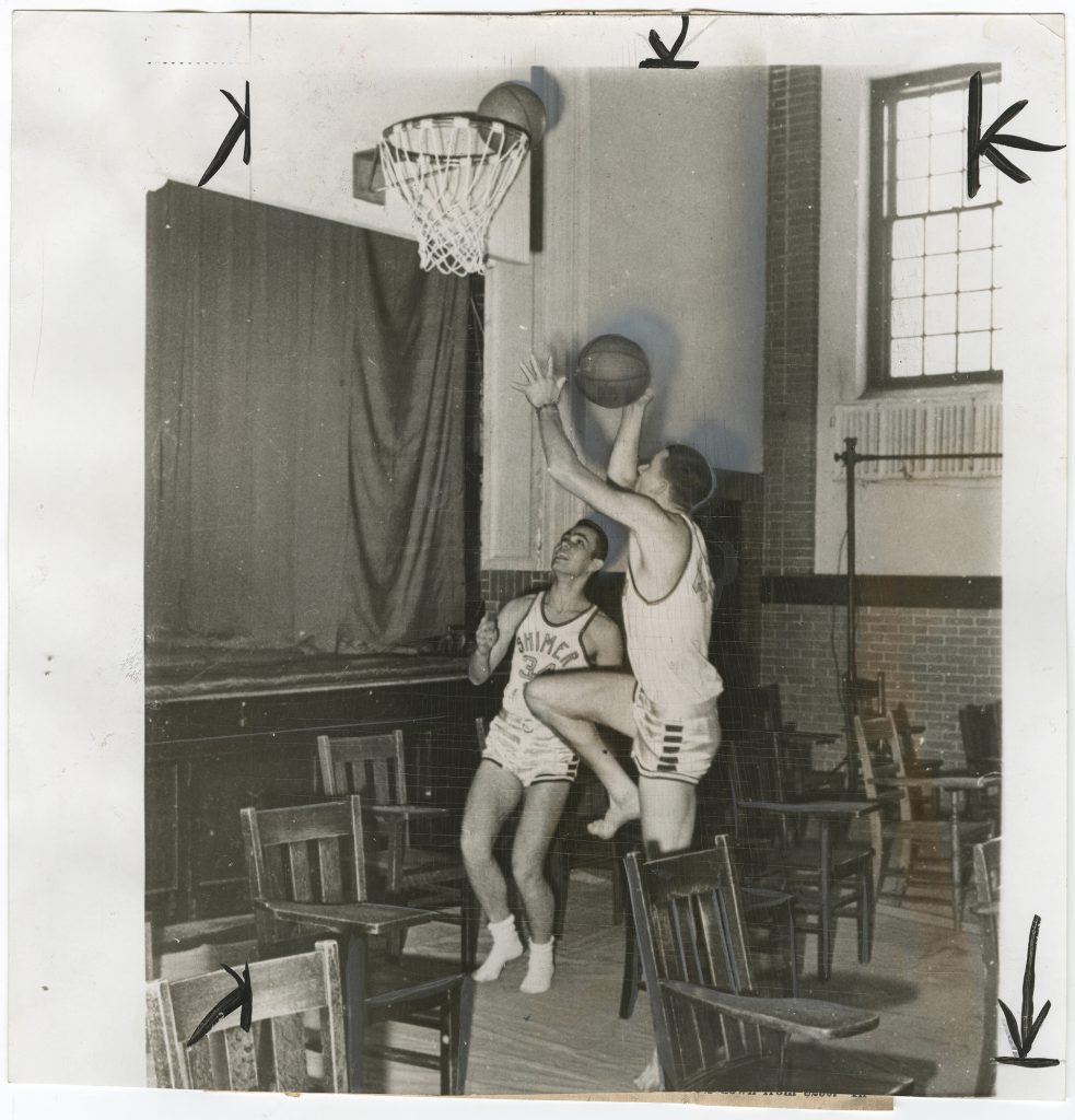 Display highlights basketball photos in "Basketball: Power in Play"