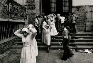 Harry Mattison. “Nuns Leaving the cathedral after the funeral of ...