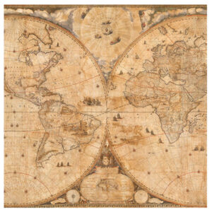 Seeing stars in the Blaeu World Map