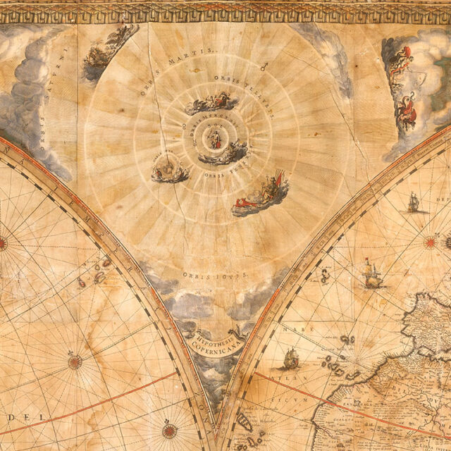 Seeing stars in the Blaeu World Map