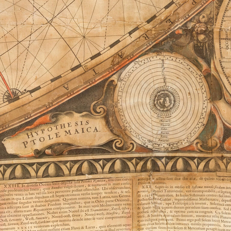 Seeing stars in the Blaeu World Map