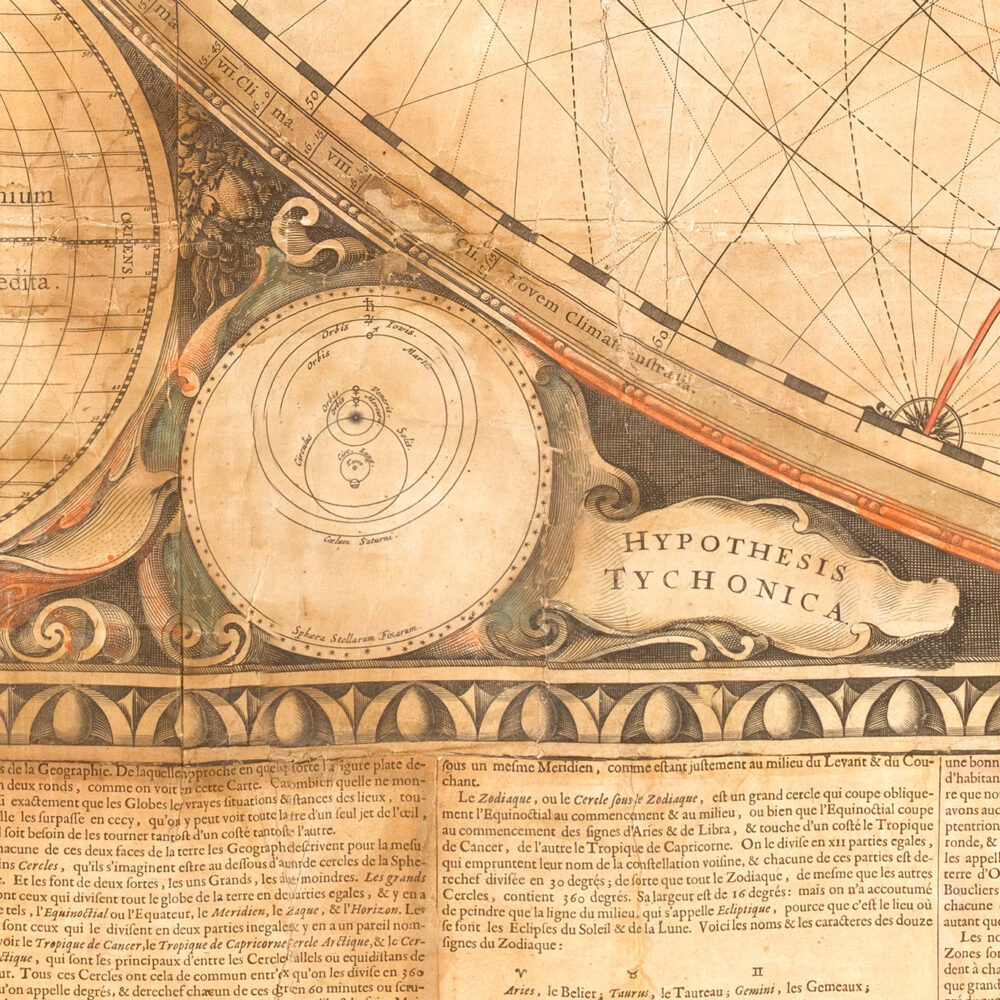 Seeing stars in the Blaeu World Map