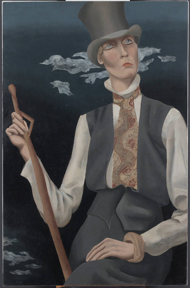 Nancy Cunard in the Studio