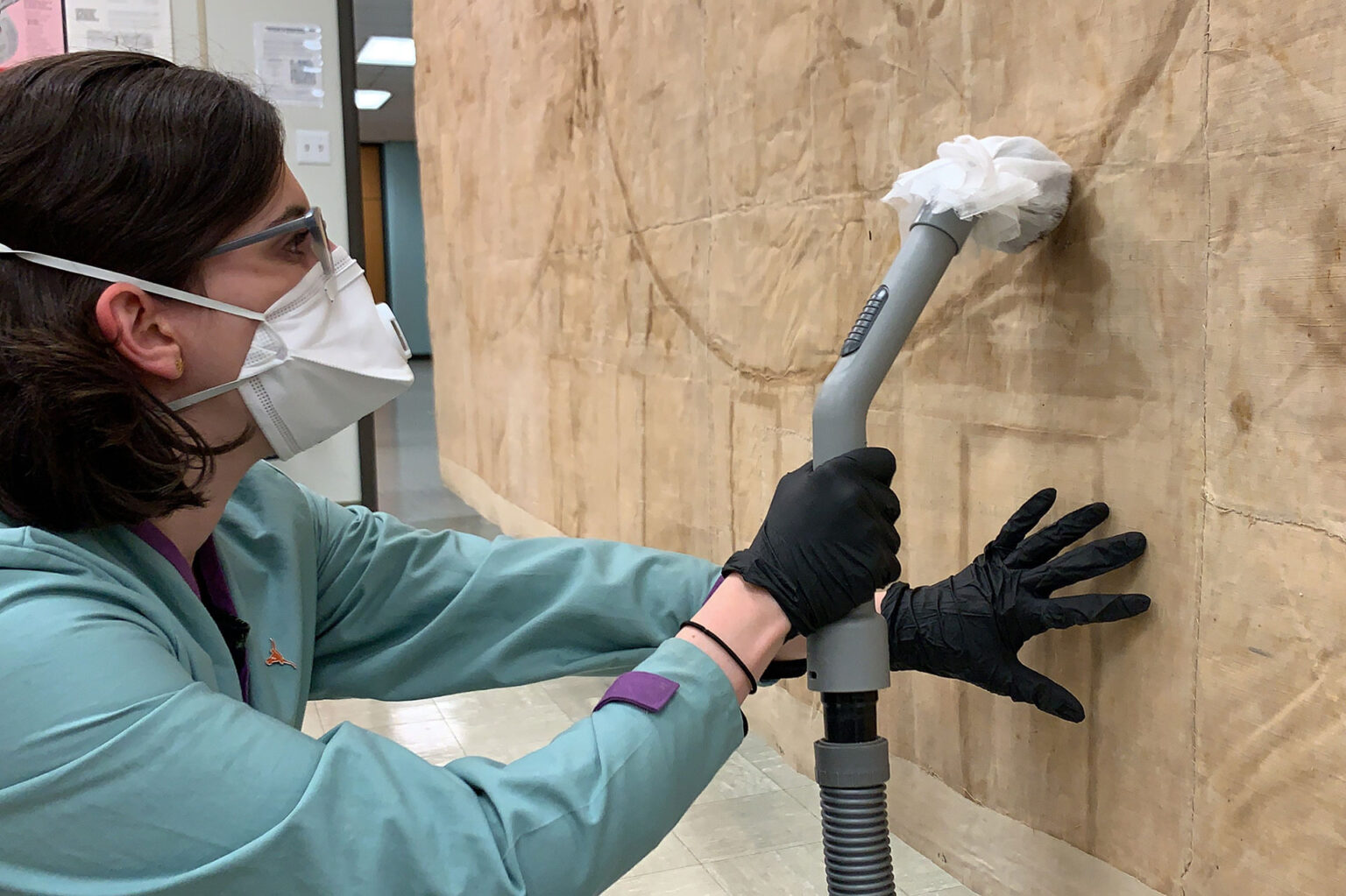 The conservation behind the Blaeu World Map