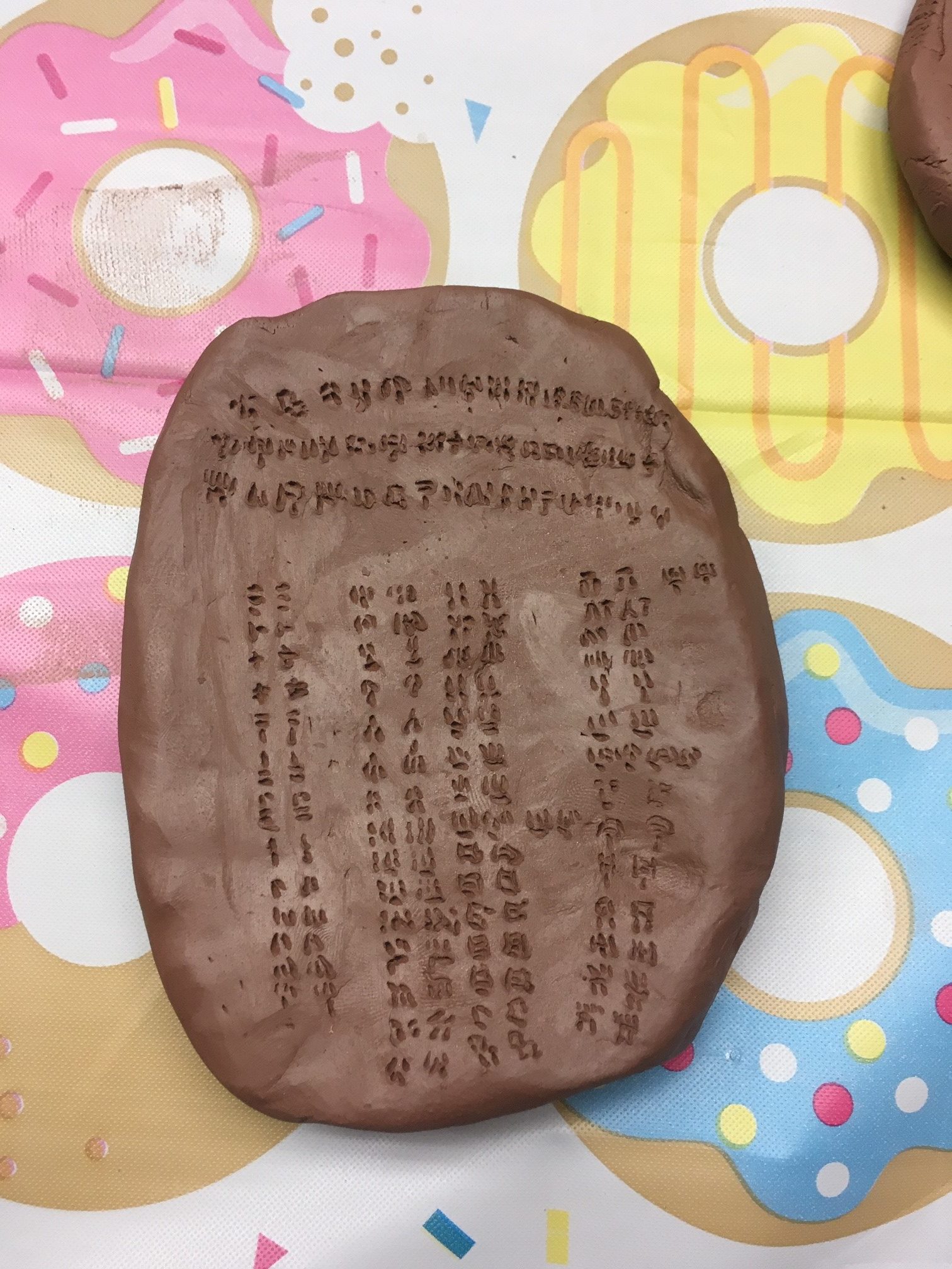 Clay Time: A Workshop in Late Bronze Age Scripts. By Cassandra Donnelly