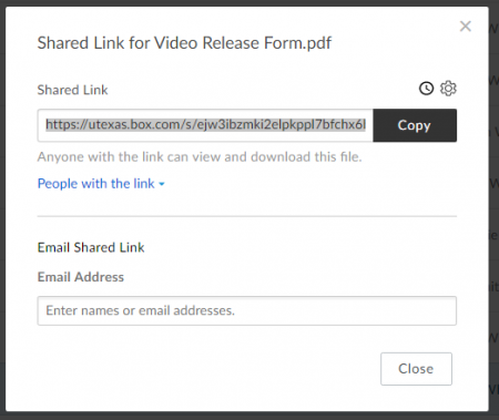Getting Started with UT Box