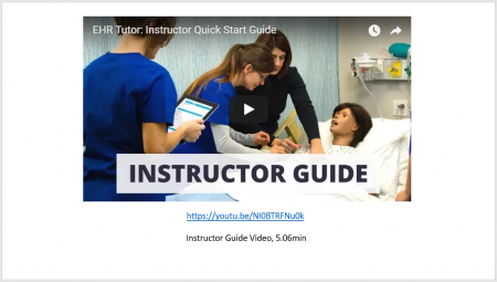Getting Started with EHR Tutor