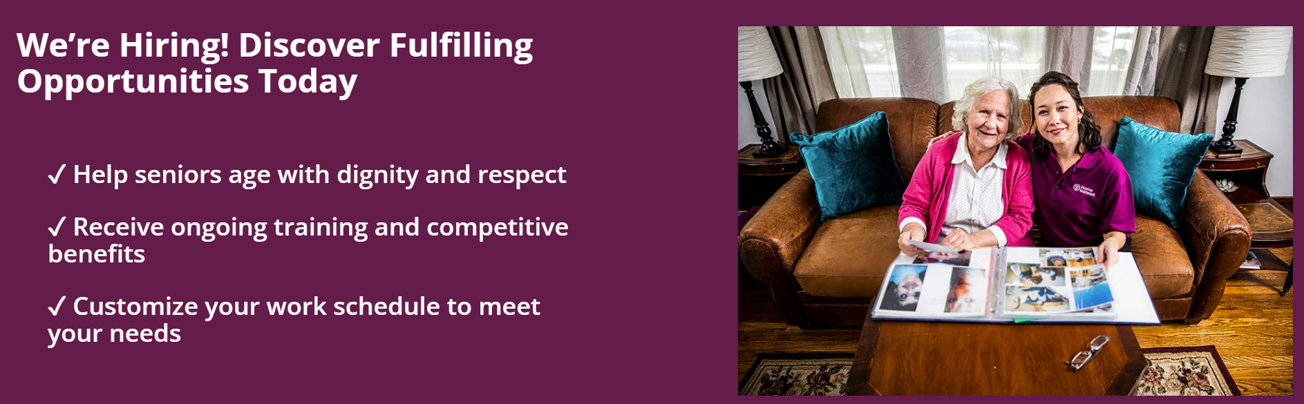 Job Opportunity at Home Instead Senior Care