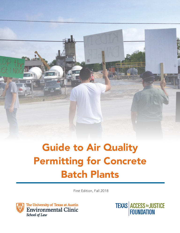 Guide to Air Quality Permitting for Concrete Batch Plants
