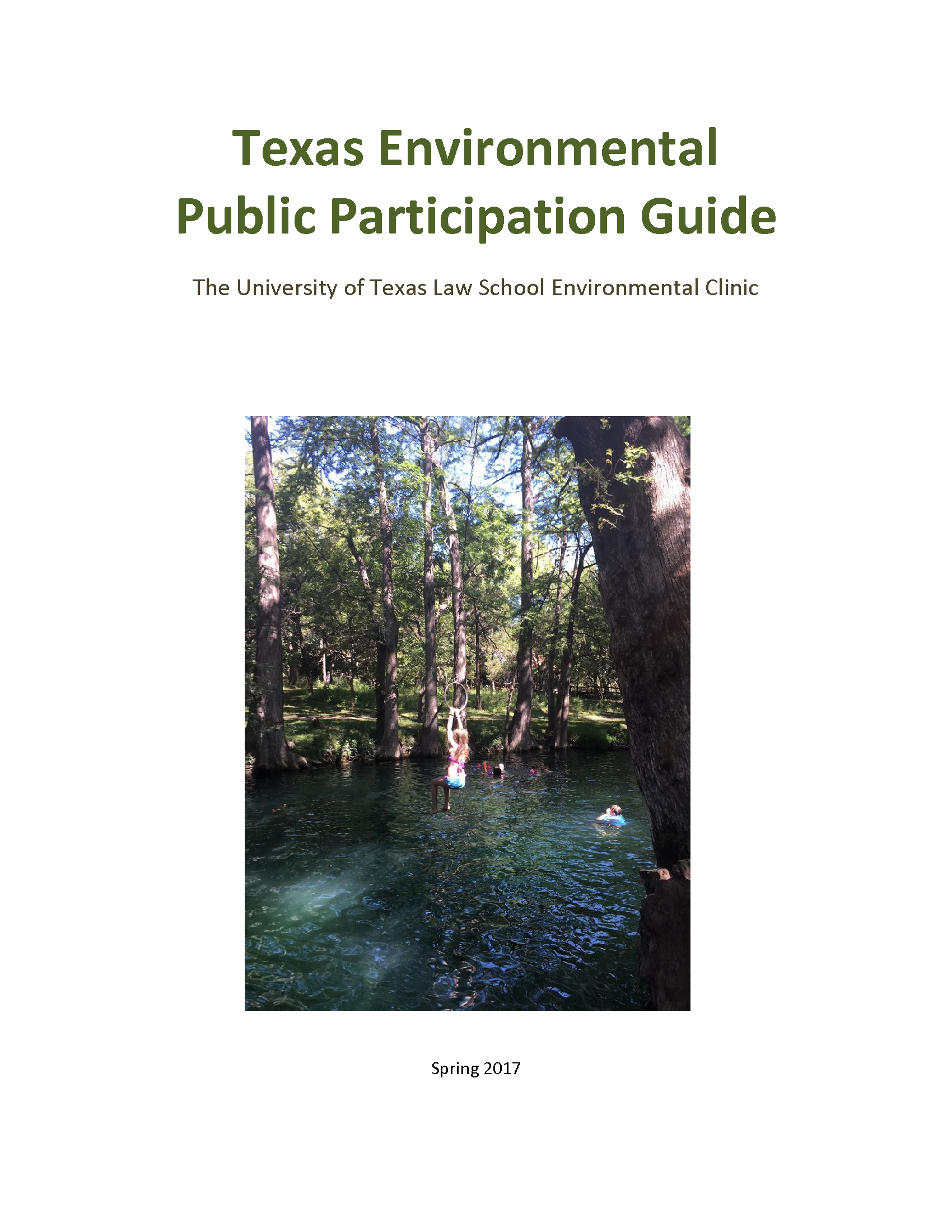 Texas Environmental Public Participation Guide