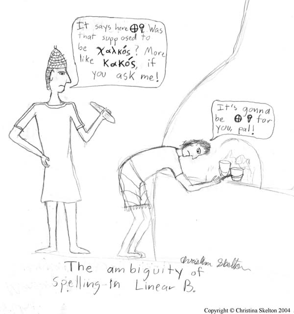 Ambiguity of Spelling – Christina Skelton | Tom Palaima's Homepage