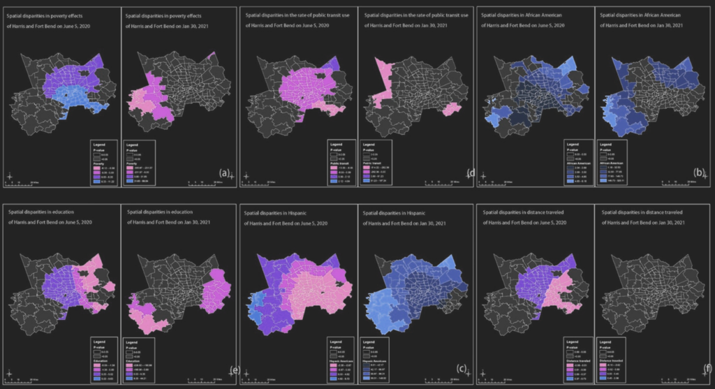 Exploring temporal varying demographic and economic disparities in ...
