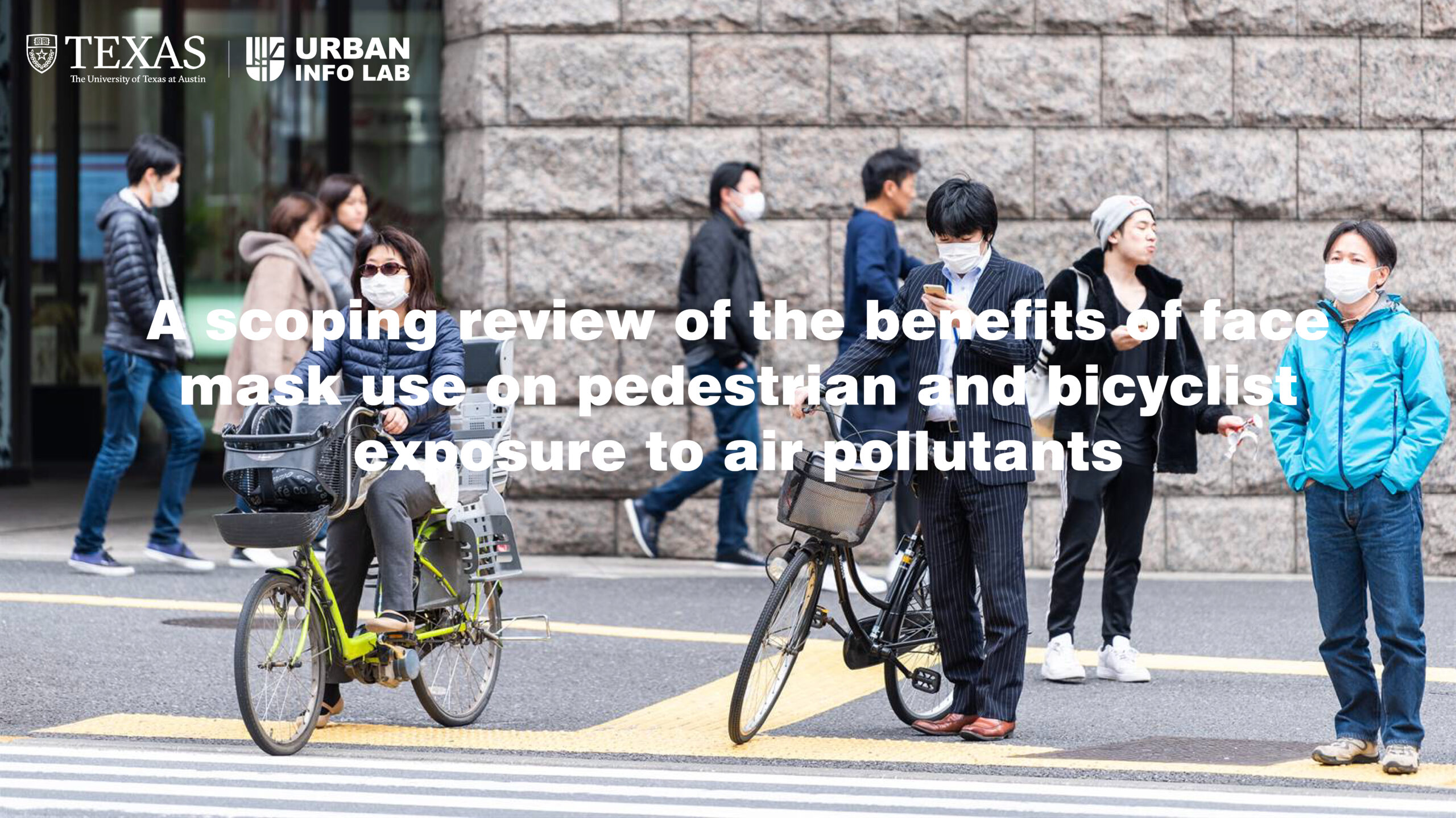 A scoping review of the benefits of face mask use on pedestrian and ...