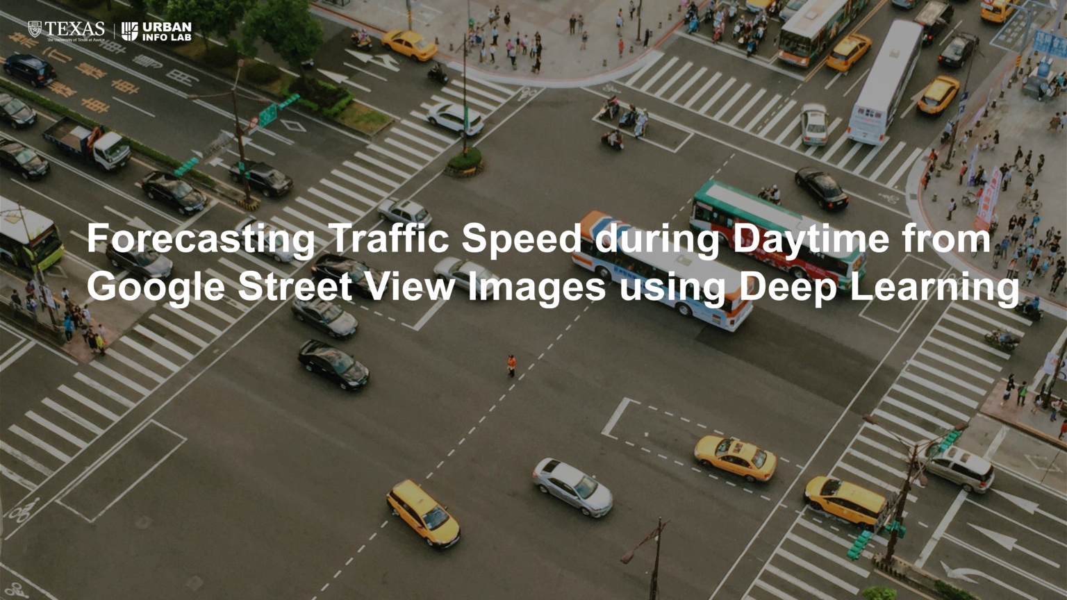 Forecasting Traffic Speed during Daytime from Google Street View Images ...