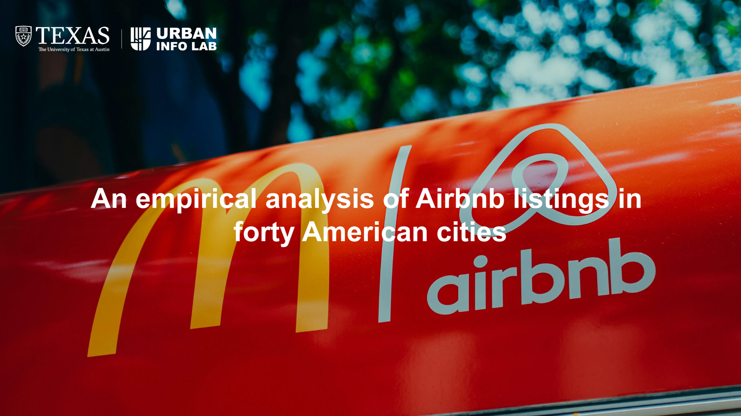 An empirical analysis of Airbnb listings in forty American cities - UT ...
