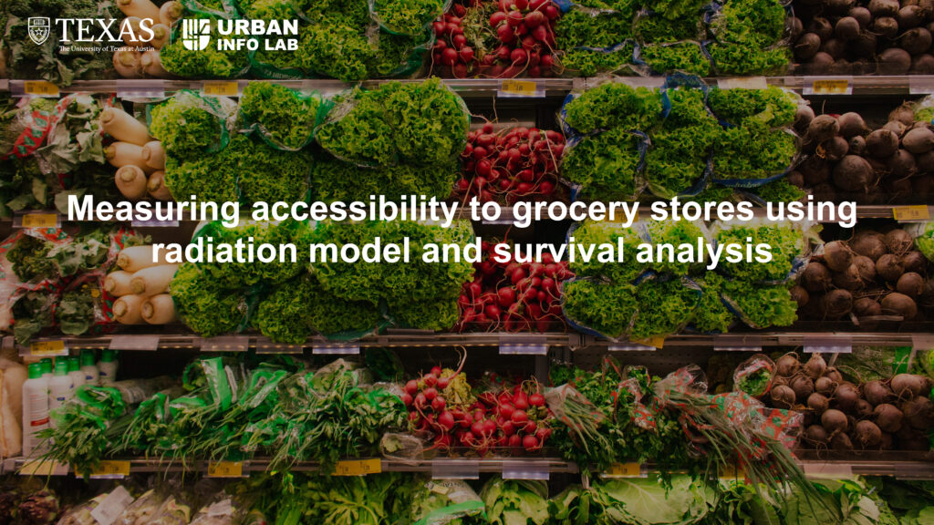 Measuring accessibility to grocery stores using radiation model and ...