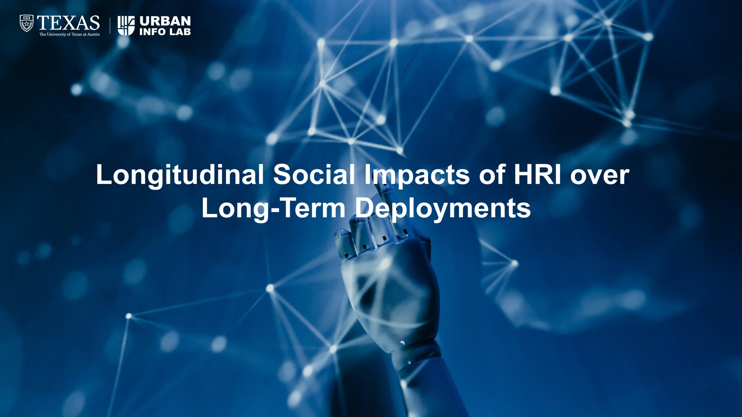Longitudinal Social Impacts of HRI over Long-Term Deployments - UT ...