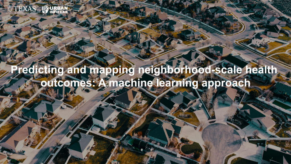 Predicting and mapping neighborhood-scale health outcomes: A machine ...