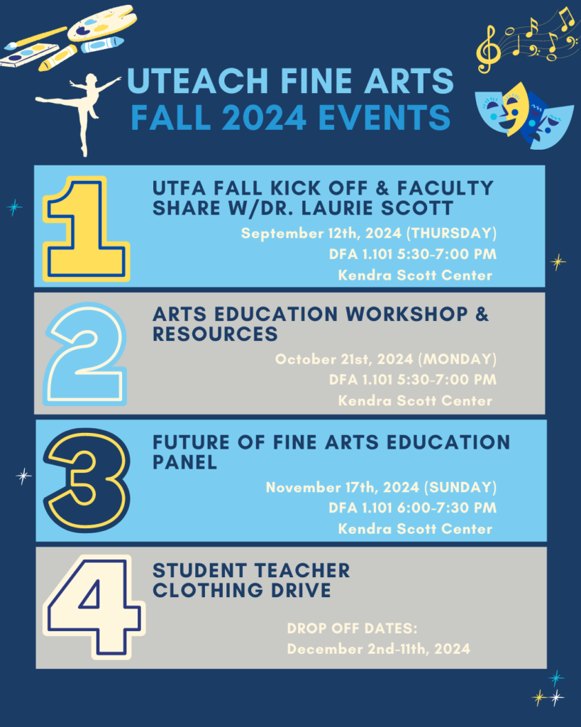 Events – UTeach Fine Arts | College of Fine Arts | University of Texas ...